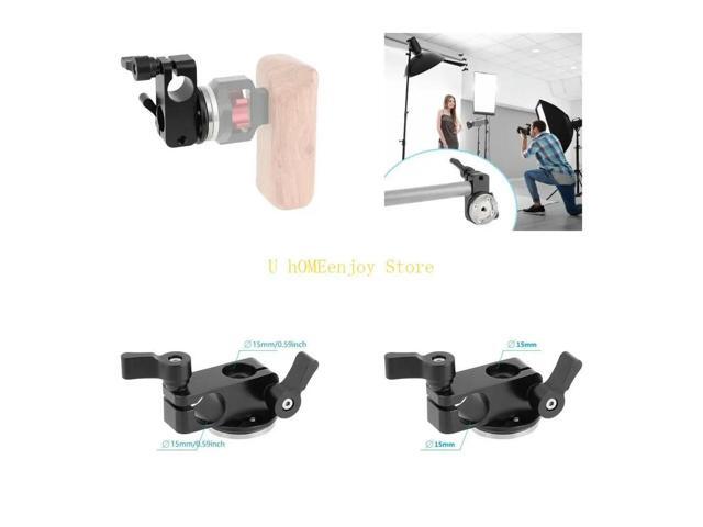 Click here for Aluminum 15mm Rod Clamp To Threaded Screw Handle F... prices