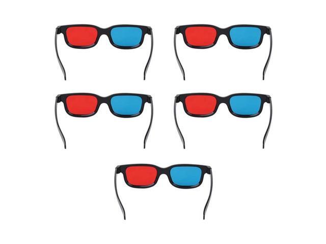 Click here for 5Pcs Black Frame Red Blue 3D Glasses 3D Dimensiona... prices