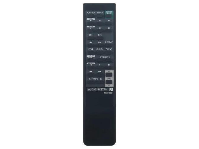Click here for RM-S33 Remote Control for Audio System HCDH801 MHC... prices