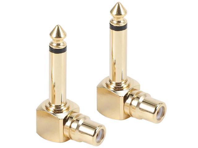 Click here for 2-PACK RCA Female Jack to 1/4 inch Mono Male Plug... prices