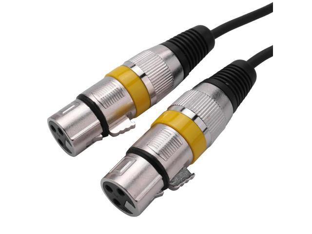 Click here for 2X 30Cm 3Pin Xlr Male To 2 Xlr Female Audio Extens... prices