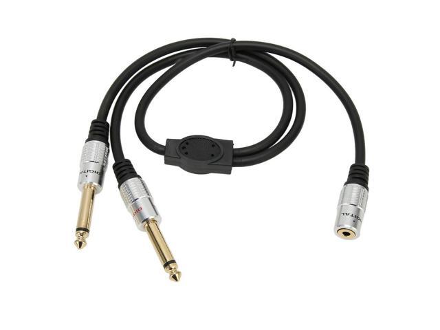 Click here for 1/8 Inch to 1/4 Stereo Splitter Y Cable Gold Plate... prices