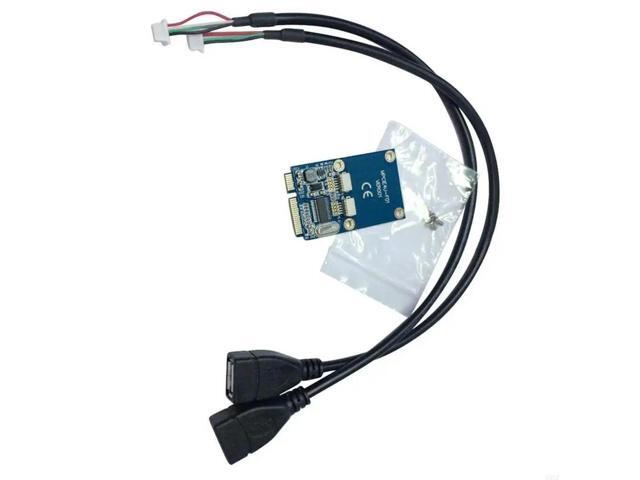 Click here for mPCIe to 5 Pin 2 Ports USB2.0 Converter Card for U... prices