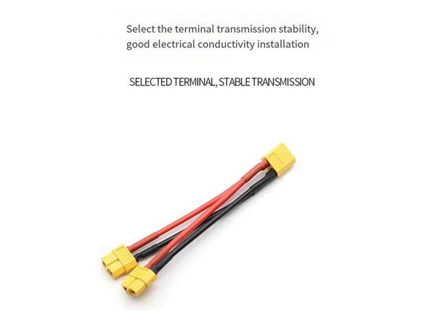 Click here for 2X XT60 Parallel Connector 1 Male To 2 Female Cabl... prices