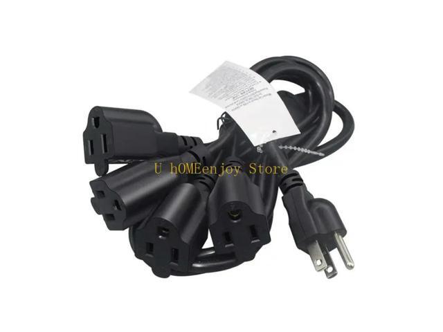 Click here for US NEMA 5-15P to 4x 5-15R Adapters Power Connector... prices