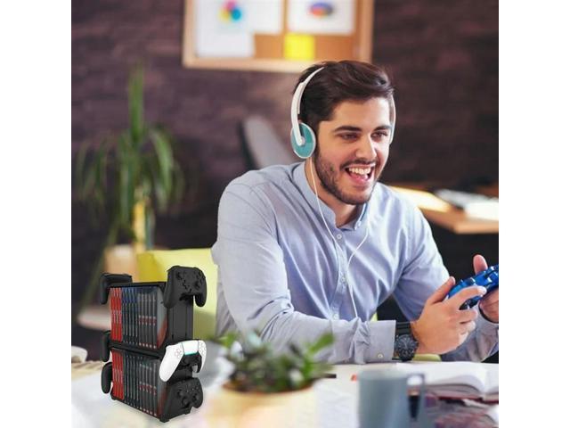 Click here for For PS5/For PS4 Game Disc Rack Game Tower Universa... prices