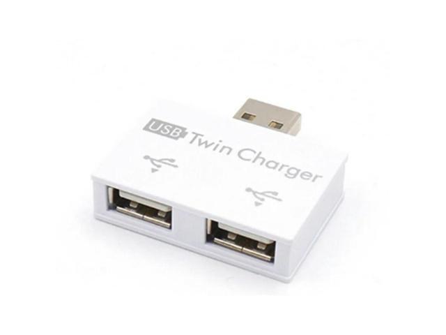Click here for 6X Portable Mini USB Hub To 2 Port Charger Hub Ada... prices