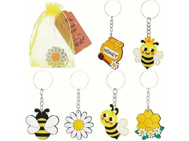 Click here for Bee Keychain Bee Party Decorations For Bees Theme... prices