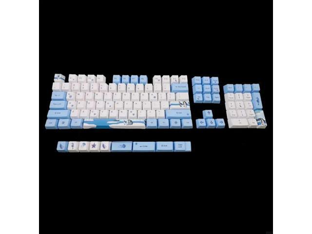 Click here for 113 Keys OEM PBT Keycaps Antarctic Penguin for MX... prices