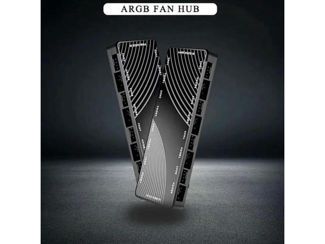 Click here for Chassis Fan Light Controller 2 In 1 PWM + ARGB Hub... prices