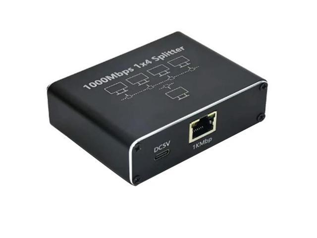 Click here for Gigabit Ethernet RJ45 1 To 4 Splitter 1000Mbps Ada... prices