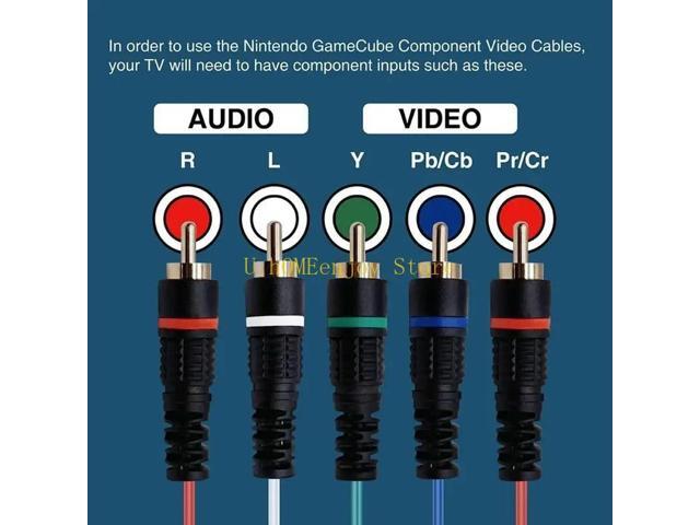 Click here for 1.8m Full Component Cable for NGC GameCube Game Co... prices