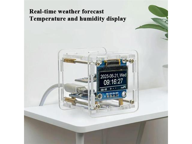 Click here for 2X DIY Weather Clock Kit Module Internet Of Things... prices