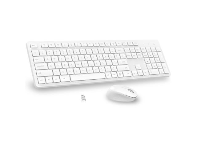 Click here for LeadsaiL White Wireless Keyboard and Mouse Combo... prices