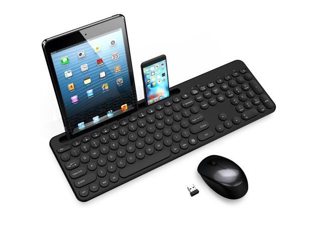Click here for LeadsaiL Wireless Keyboard and Mouse  Full-Sized E... prices