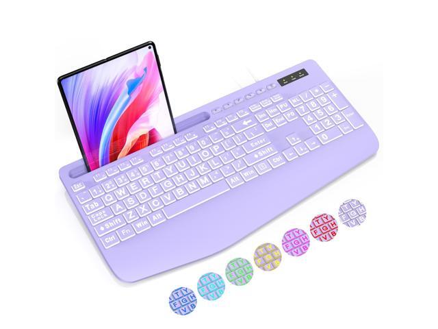 Click here for Large Print Backlit Computer Keyboards  Wired Ligh... prices