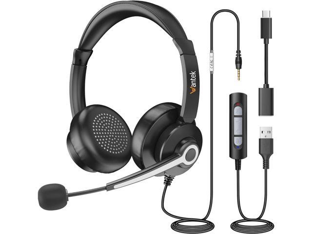 Click here for Wantek Headset USB/3.5mm with Microphone HD Voice... prices