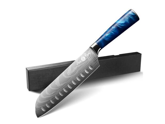 Click here for YUSOTAN Japanese Santoku Knife - 7 Kitchen Knife w... prices