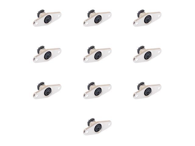 Click here for Lumenzi Mini 6 Pin DIN Female Solder Panel Mount C... prices