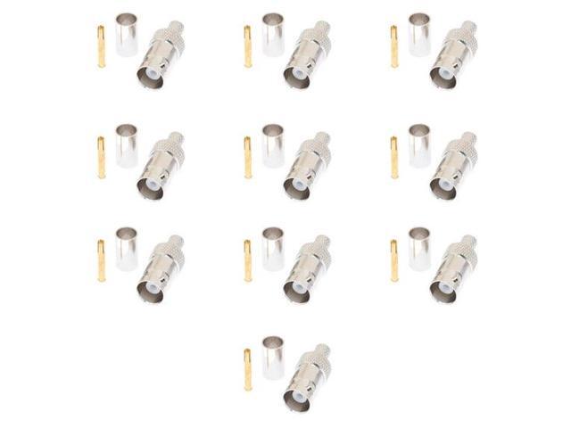 Click here for Lumenzi BNC Female Crimp Connector for LMR-240 Coa... prices