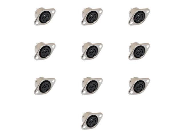 Click here for Lumenzi 6 Pin DIN Female Solder Panel Mount Connec... prices