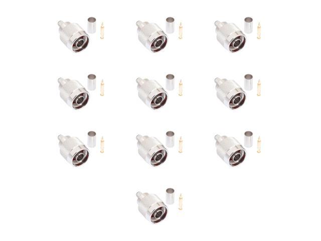 Click here for Lumenzi N Male Crimp Connector for RG59 Coaxial Ca... prices