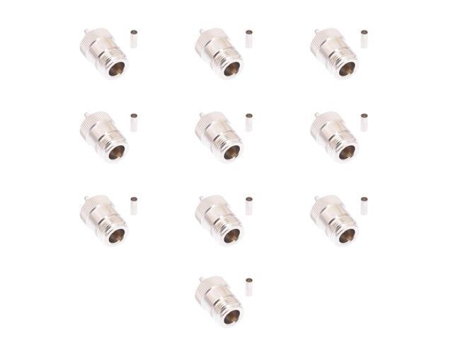 Click here for Lumenzi N Female Crimp Connector for RG174  RG316... prices
