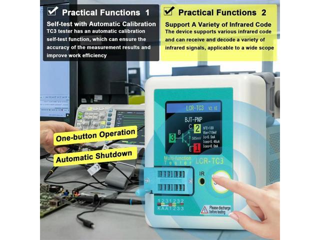 Click here for LCR-TC3 Transistor Tester Zener Diode Voltage Regu... prices