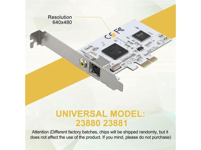 Click here for PCIE Expansion Card PCIE To AV Surveillance HD 640... prices