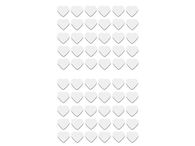 Click here for 60Pcs Heart Shaped Sublimation Magnet Blanks Weddi... prices