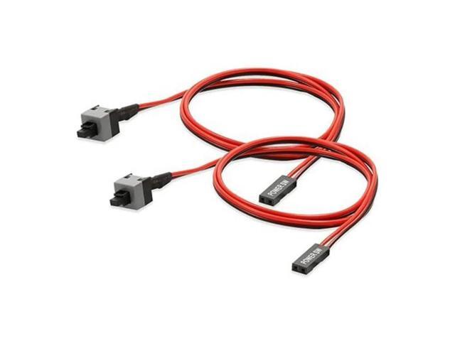 Click here for 0.5m 2 Pin Computer Switch Line Restart Cable Chas... prices