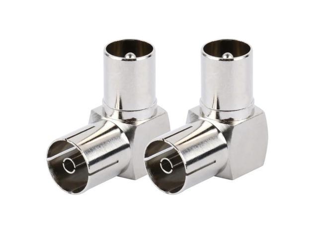 Click here for 2Pieces 90 Degree TV Aerial Cable Connector RF Coa... prices