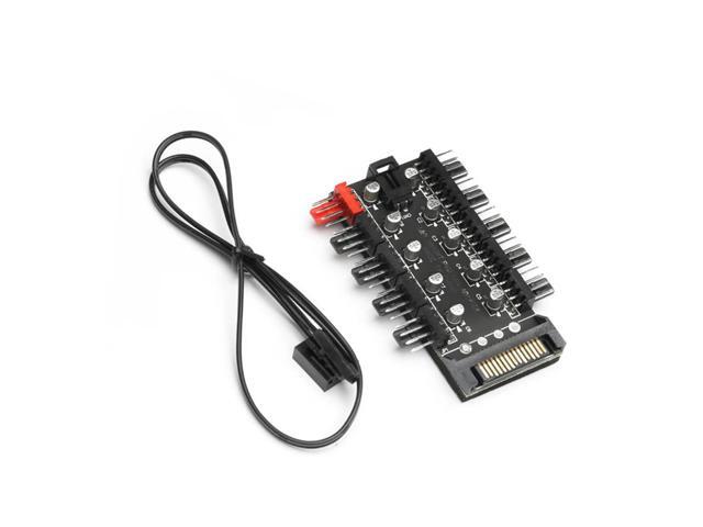 Click here for Motherboard 1 to 10pin Fan 4 Pin PWM Fan HUB Split... prices