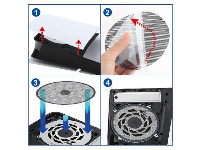 Click here for 2 Pack Fan Dust Filter Cooling Fan Dust Mesh Breat... prices