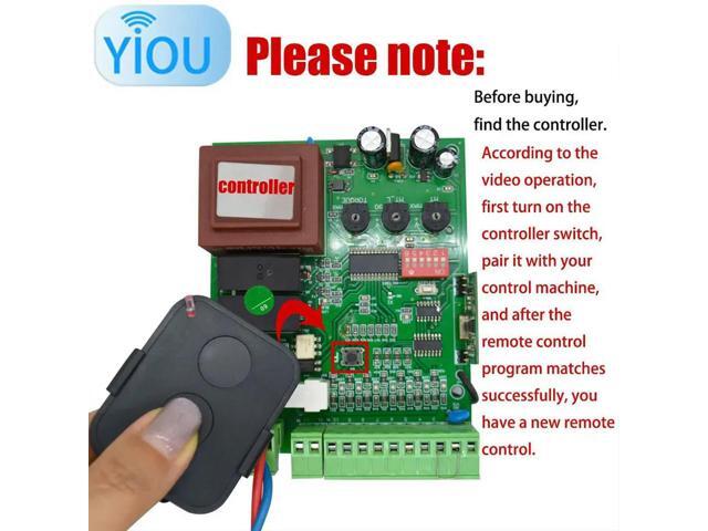 Click here for 433Mhz Garage Door Remote Control Rolling Code Gar... prices