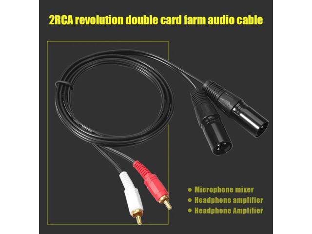 Click here for RCA to 2 RCA Male to Male Audio Cable for Mixer Ho... prices