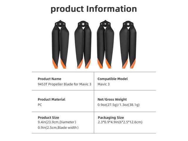 Click here for 2 Pairs 9453T Propeller Light Weight Screw Wing Dr... prices