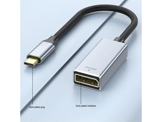 Click here for USB C Maleto DP 1.4 Female Cable 8K@60HZ/4K@120Hz... prices