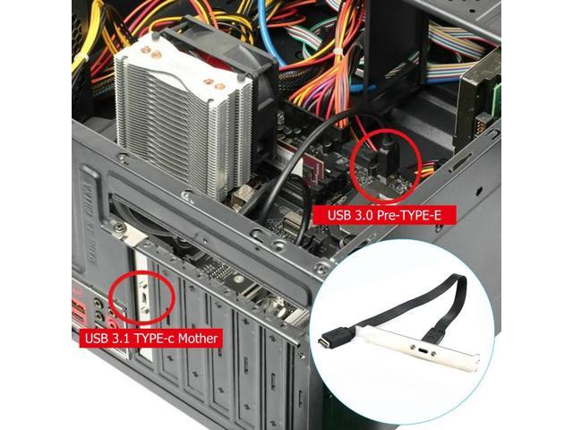 Click here for USB 3.1 Front Panel Header Type E M to Type C F Mo... prices