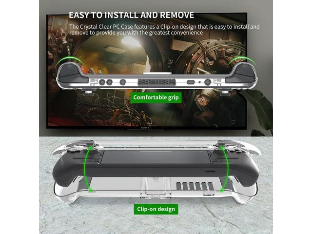 Click here for PC Transparent Shell Case for Steam Deck Crystal G... prices