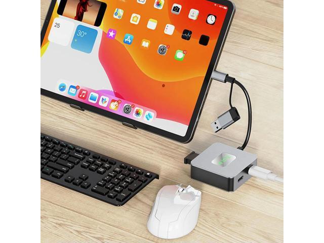 Click here for USB 3.2 Hub 4 in 1 USB C Hub Aluminium Alloy Case... prices