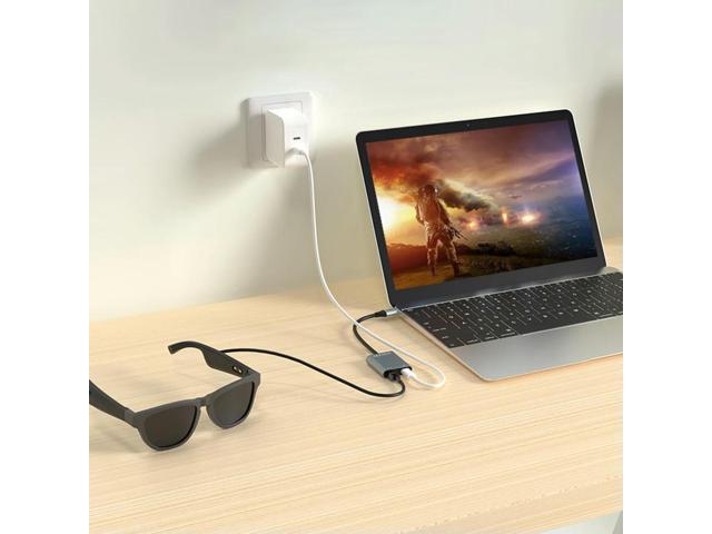 Click here for 2 in 1 USB-C HUB PD100W & Data Transfer Multiport... prices