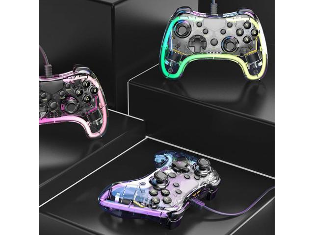 Click here for RGB Game Controller Anti-wear Rocker Transparent W... prices