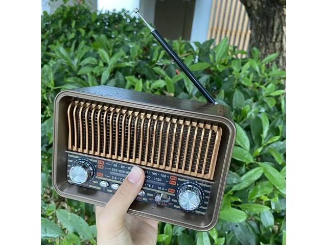 Click here for Vintage Radio with BT Speaker LED Flashlight Retro... prices