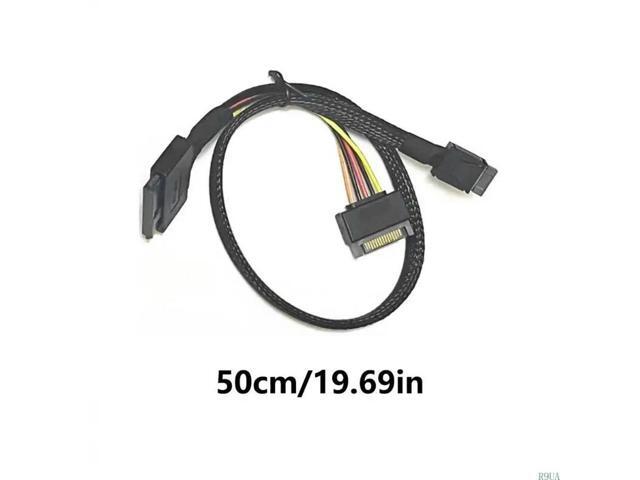 Click here for 50cm Oculink SFF8611 Male to SFF8639 Female U3 2Mo... prices