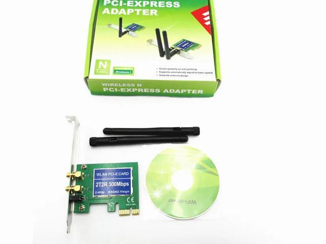 Click here for PCI-e PCI Express 300M 802.11b/g/n Wireless Card A... prices
