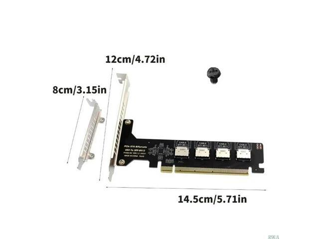 Click here for PCIExpress 16x X4X4X4X4 Split Adapter Support Ocul... prices