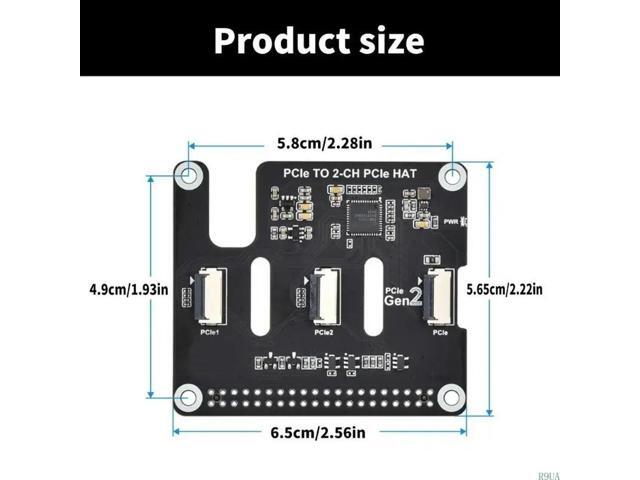 Click here for 2 Port PCIe to 2CH PCIe FFC HAT PCle Expansion Mod... prices