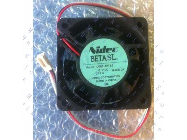Click here for FOR NIDEC 60*60*25mm DC 12V 0.25A D06T-12TS2 6CM 2... prices