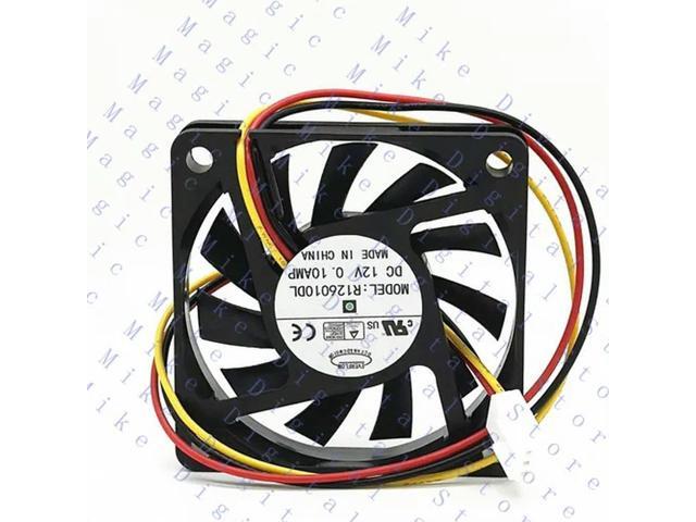 Click here for 1PC 3-wire Ball Mute Fan R126010DL 12V 0.10A 6CM 6... prices